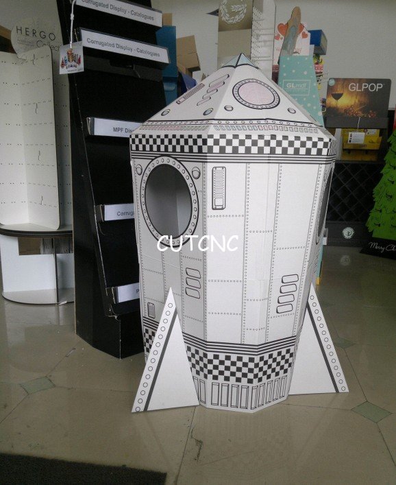 Card paper mock up architecture sample maker digital cutter knife cutting clean edge