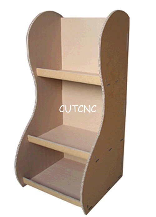 Multi-wall corrugated board display stand sample cutting machine small quantity production