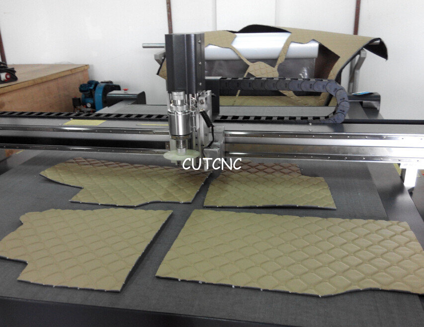 TPE EVA XPE leather foam car foot pad mat cnc cutting machine continuous cutting