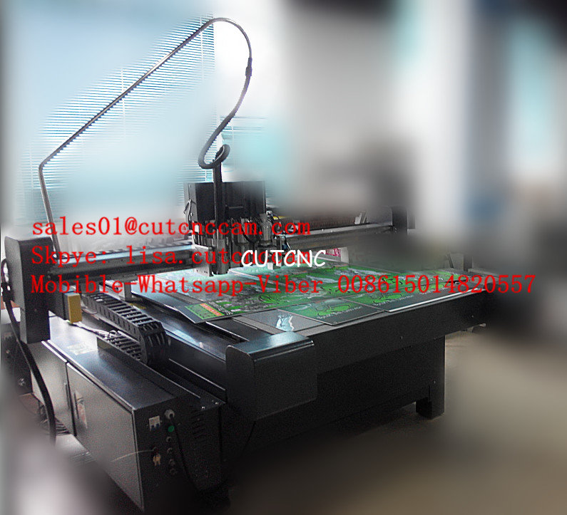 Contour Crop Mark Detection Color Photo Sensor X-Y Digital Cutting Machine
