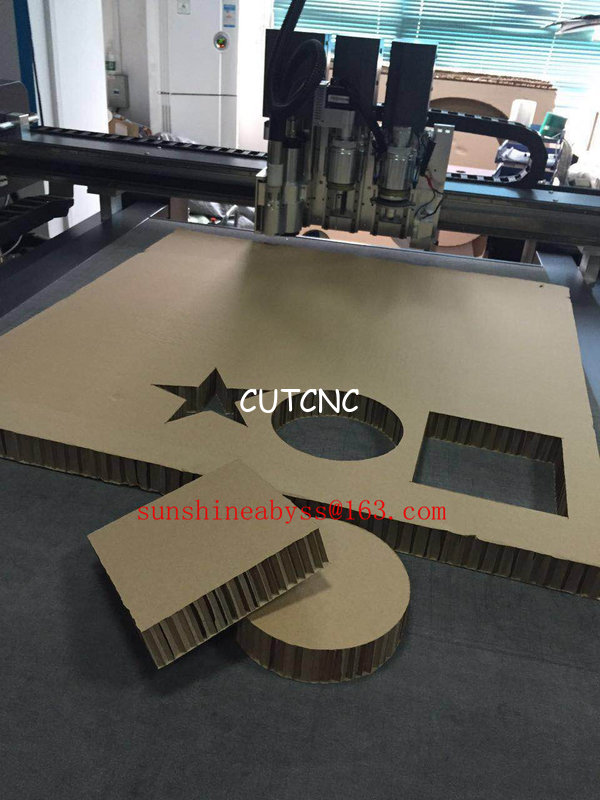 50mm Honeycomb Paper Board Sample Prototype Digital Cutting Plotter Machine