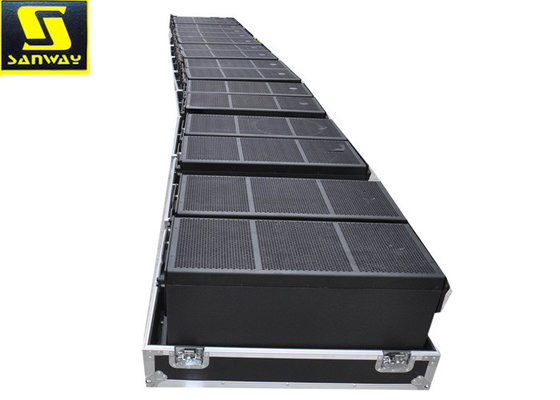 Single 12" 100W line array speaker stands 90º Nominal Horizontal Coverage
