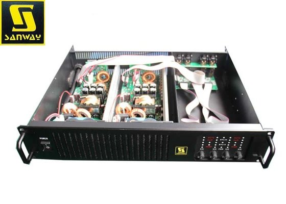 90V - amplificador de potencia de la clase D Digital de 135V 4CH para el sistema de direcciones público 900W/1600W