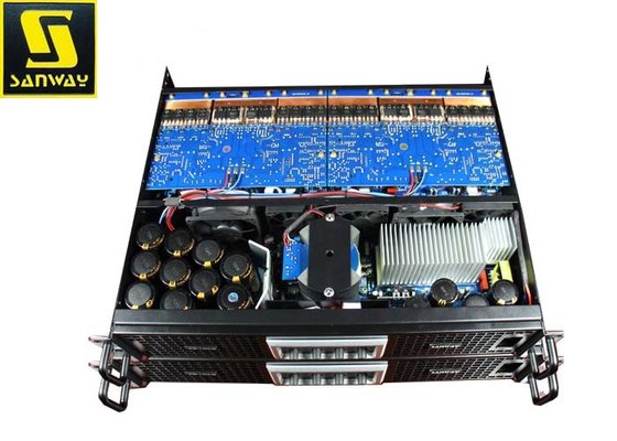 Altavoz amperio del canal del vatio 4 de FB-10KQ 2500 con el disipador de calor de cobre puro del 100%