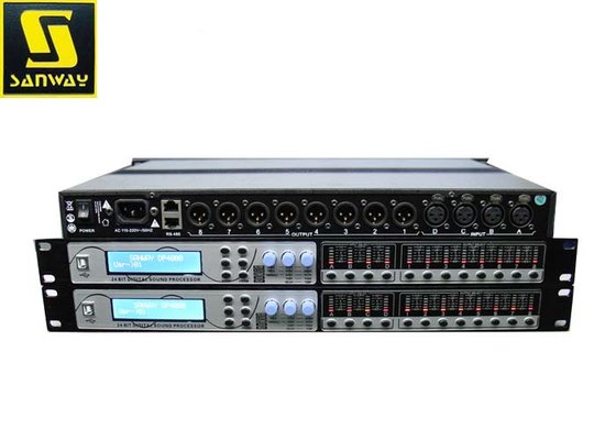 8 procesadores de sonido integrados del canal 96 kilociclos de procesamiento de señales digitales de la salida