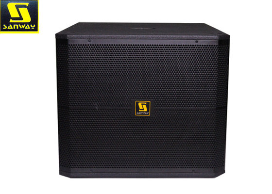 professioneller Hifi Subwoofer 800W Leichtgewichtler angetriebener Subwoofer für Beschallungsanlage
