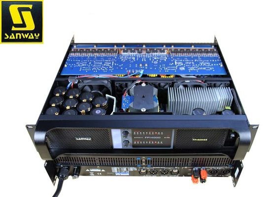 14000W amplificador de potencia del Mosfet del canal del negro 2 con cobre puro