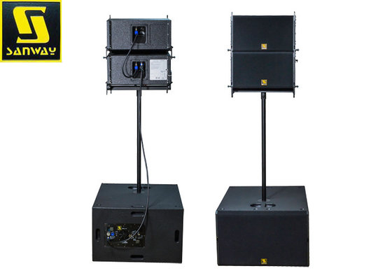 Reihe der 10 Zoll-Vollsprecher-Doppelaktiven leitung selbst- angetriebene Subwoofer-Linie Reihe