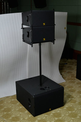Reihe der 10 Zoll-Vollsprecher-Doppelaktiven leitung selbst- angetriebene Subwoofer-Linie Reihe
