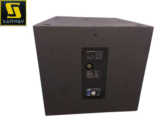Mit hohem Ausschuss angetriebene PA-Subwoofer-Disco DJ angetriebene Subwoofers mit 8 Ohm Widerstand-
