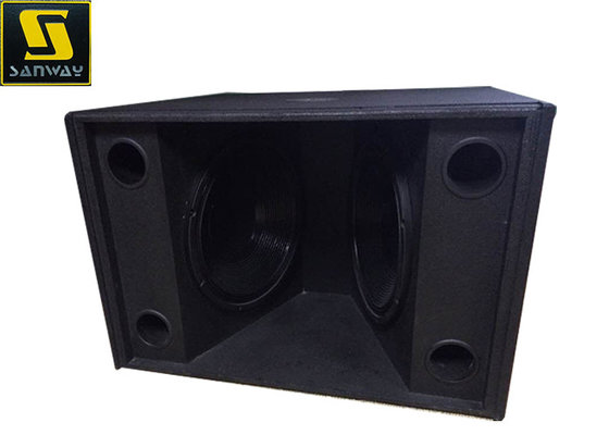 Doble de 8 pulgadas 16 ohmios de línea profesional altavoz del arsenal bidireccional para los salones de baile medios