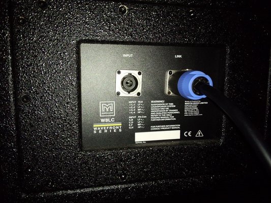 Audioprovollsprecher mit Subwoofers/Linie kleiden Spalten-Sprecher