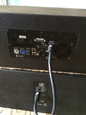 Schwarze Berufs sondern 12" Reihe der aktiven Leitung für Live-Show aus