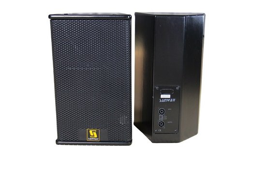 Sistema sano ligero del refuerzo, 2 altavoces amplificados de la manera con el poder máximo 300W