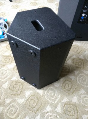 1 x 3 Zoll HF-Fahrer-Bi-Ampere-Sprecher SRX712M trieben aktive Monitor-Sprecher an