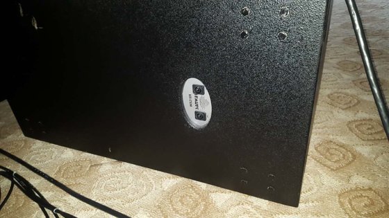 WS218X 2400 Watt 2 Ohm große Bass-Sprecher-Fachmann für das Reisen des großen Umfangs