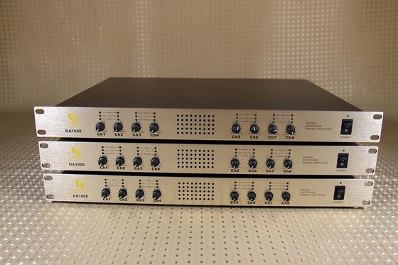 Favorable amplificador de potencia ligero de 8 Digitaces del canal para el sistema casero del teatro casero del cine