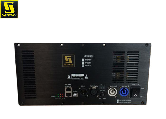 Top Speaker Box 2 X 450W Class D Amplifier Module With DSP Function 2 Years Warranty