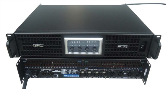 Línea amplificador del amplificador de potencia del canal de la salida 10000W 4 del Portable del sistema del arsenal