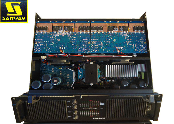 2200 vatios efectúan 4 ohmios 112 canal 4 amperio del DBA del amplificador de potencia 2,67 del canal de mini