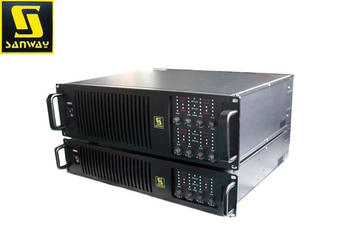 90V - amplificador de potencia de la clase D Digital de 135V 4CH para el sistema de direcciones público 900W/1600W