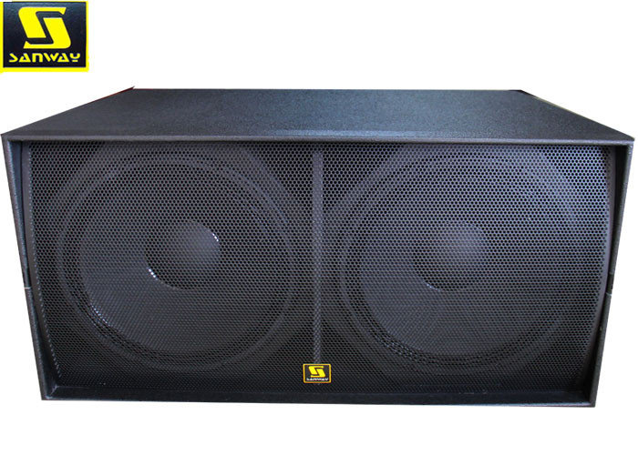 WS218X 2400 Watt 2 Ohm große Bass-Sprecher-Fachmann für das Reisen des großen Umfangs
