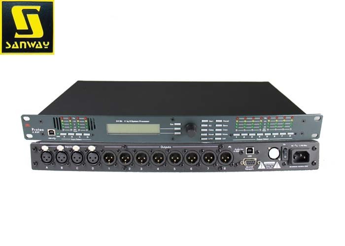Die Berufsaudiosignalaufbereitung usb Digital 4 gab 8 ausgegebenen Dsp-Ton-Prozessor ein