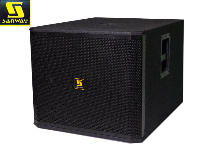 Mit hohem Ausschuss angetriebene PA-Subwoofer-Disco DJ angetriebene Subwoofers mit 8 Ohm Widerstand-