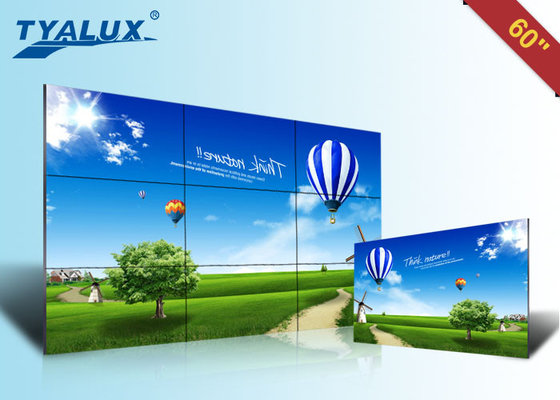 60 inch LG Digital Advertising Multiple Screens CCTV Video Wall with 6.5mm Bezel