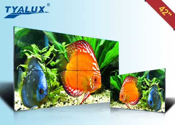 42 inch 2 x 2 LG LCD Digital Signage Advertising Player with 1920 x 1080 Resolution