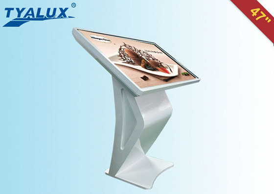 Full Metal Cover Touchscreen Digital Signage Lcd Display 47 Inch Screen
