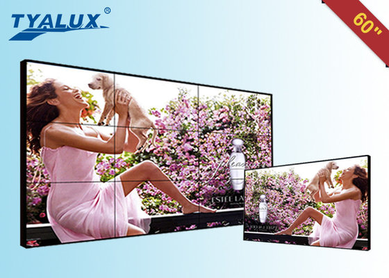 Ultra Narrow 60 inch Digital Signage Video Display Screens for Bookstores / Healthcare