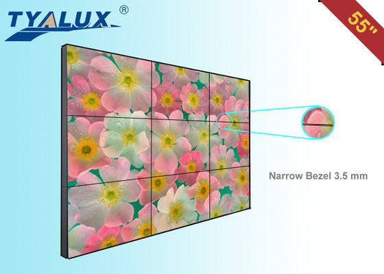 Supermarket Large 55" Digital Signage Video Wall With LED Backlit