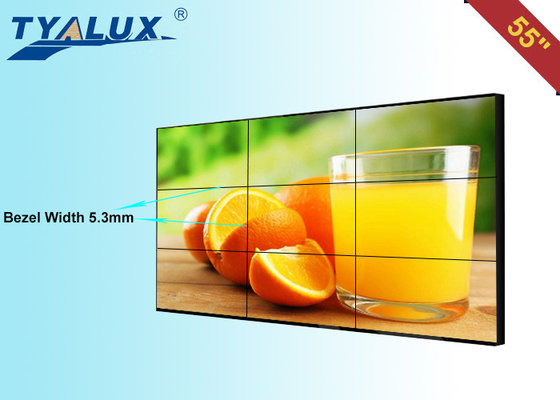 Samsung LG Panel High Definition 1920 x 1080 LCD Video Wall for Financial Hall