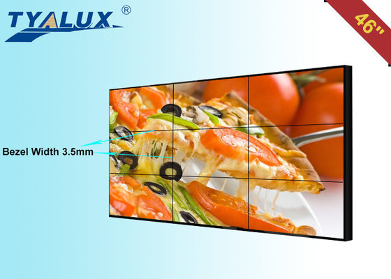 4K Display LCD Video Wall Multimedia 46 Inch Screen Wall for Advertising