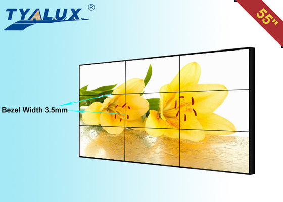 Full HD 1920 x 1080 TV Wall LED Backlit for Commercial or Financial Display