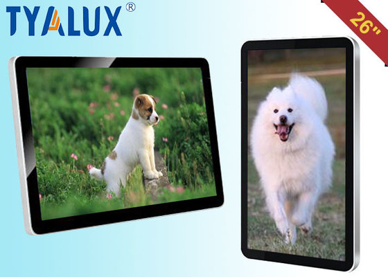 High Brightness digital signage advertising TV , LCD Media Player