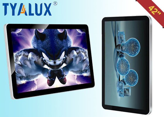 Indoor 42 Inch Wall mounted digital Kiosk / lcd advertising screen for Shopping Mall