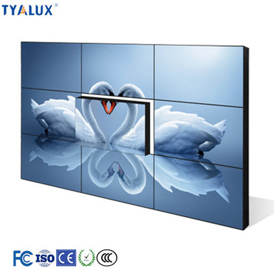 Ultra Narrow Bezel 1.8mm 4K 55" LCD Video Wall  Advertising Display