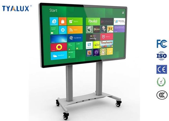 84" LCD Interactive Touch Screen Display  All in one PC TV for Conference  and Education