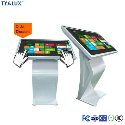 1080P 47 Inch Floor Stand IR Touch Screen LED Backlight Panel Digital Signage