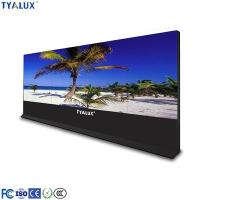 0MM seamless splicing LCD Video Wall Displays , Flat Led Video Wall ad display