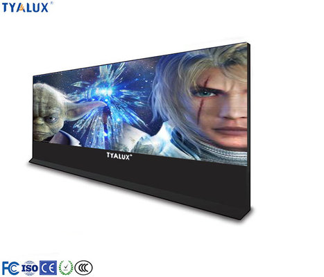 4K 3840x2160 indoor commercial advertisement lcd display narrow bezel 0mm