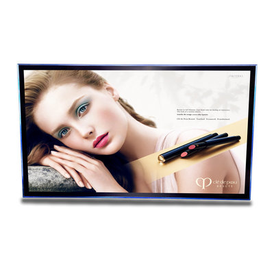 Backlight 65" HD Wall Mounted Digital Signage touchscreen indoor advertising lcd tv