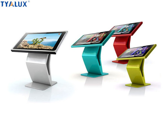 32 42 47 55 inch 1080P Free Standing Digital Signage / IR touch Digital Signage Display Stands indoor