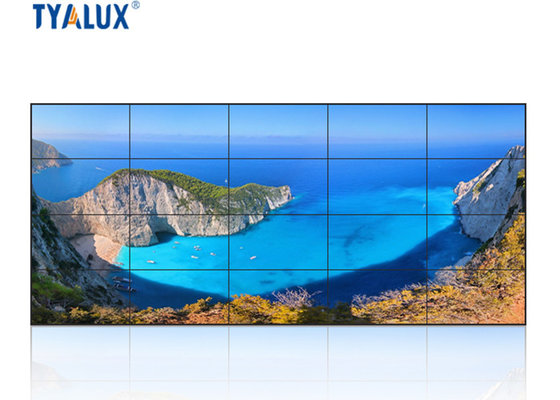 700 Nits contrast 3500 / 1 4x5 Digital Sign Advertising video wall seamless 5.5mm wall mounting