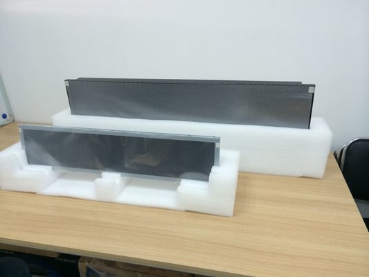 Wall wounting Digital Advertising Displays 28.6 inch stretched bar lcd