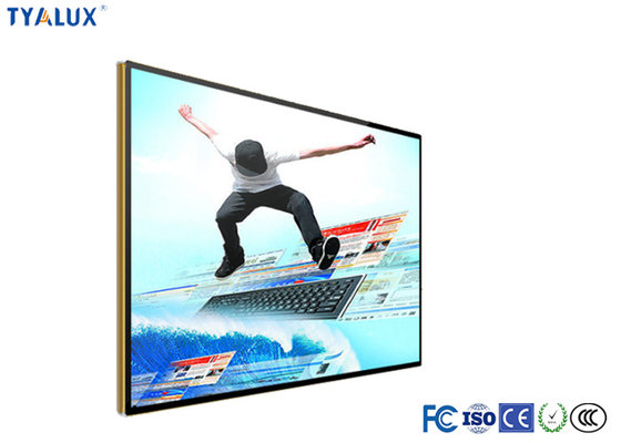 One Year Warranty 65" Android LCD media player for advertising , High resolution