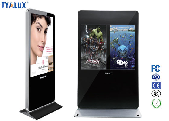 Floor stand Touch Screen Digital Signage , 1080P Standing Advertising Player kiosk
