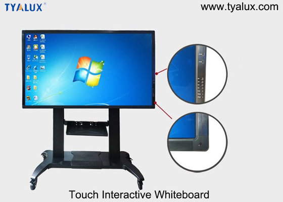 65 Inch OPS PC Multi Touch OEM lcd Media Player 350cd / ㎡ Brightness